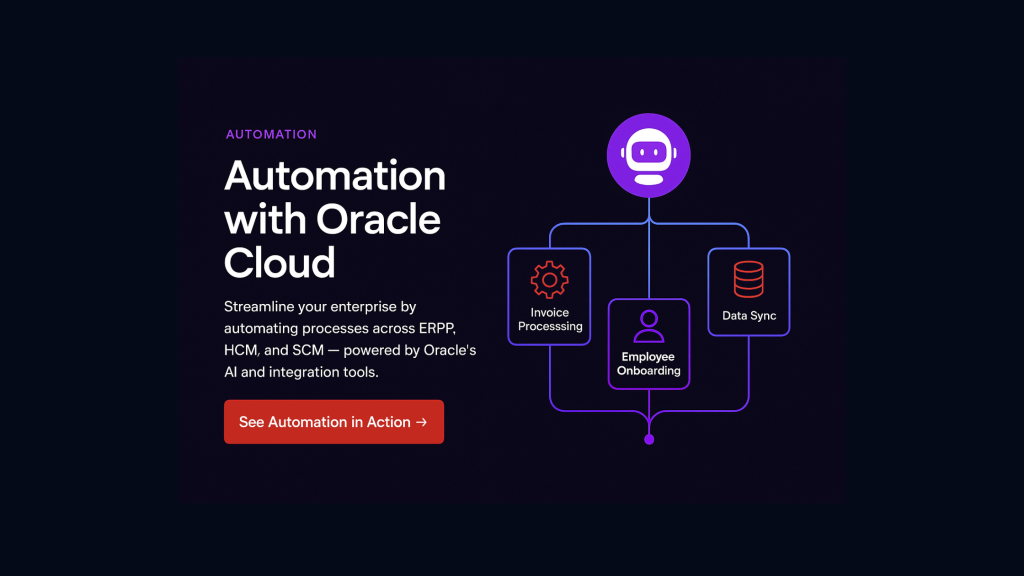 Automation with Oracle Cloud – Oracle Systems